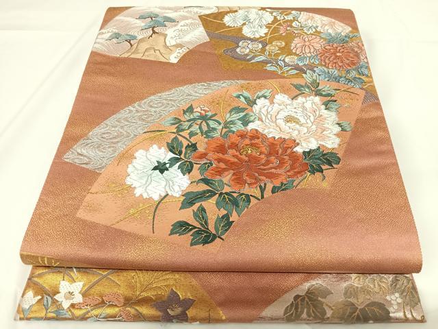 ■■■　サイズ　■■■ 長さ 428cm 幅 31cm程 ■■■　商品詳細　■■■ 【正絹・芯なし】 詳細に関しましては、画像をご確認ください。 大変上質な逸品になります。 お安く出品致しますので、是非この機会にいかがでしょうか？ ■■■　...