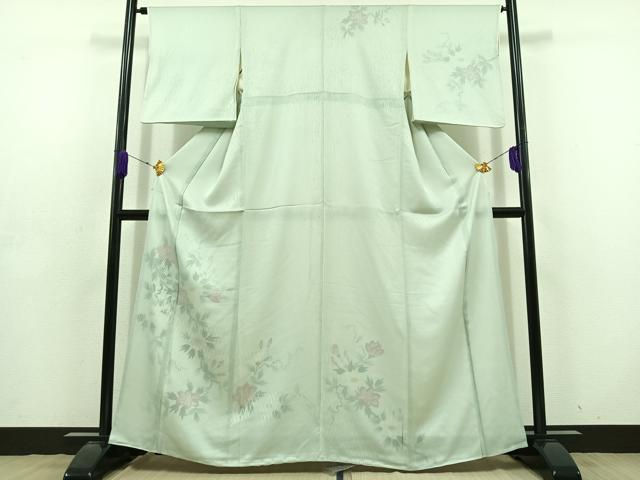 ■■■　サイズ　■■■ 身丈 163cm（肩から） 裄丈 64cm 袖丈 49cm　縫込み 3cm 袖幅 33cm 前幅 24cm 後幅 30cm 着物縫いこみ 内揚げ 0cm 裄 お袖側 約1.5cm　身頃側 約1cm ■■■　商品詳細　...