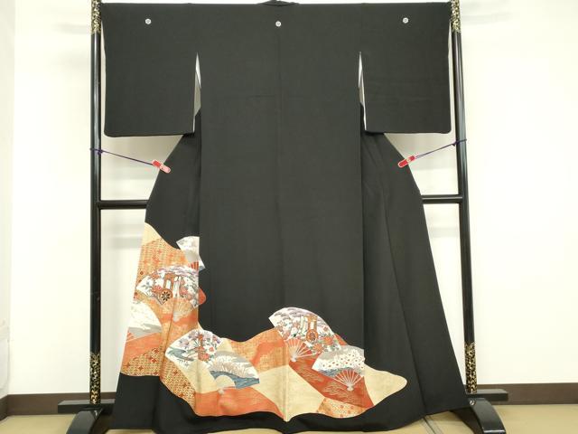 ■■■　サイズ　■■■ 身丈 163cm（肩から） 裄丈 68cm 袖丈 52.5cm　縫込み 5cm 袖幅 35cm 前幅 26cm 後幅 31cm 着物縫いこみ 内揚げ 8cm 裄 お袖側 約1cm　身頃側 約1cm ■■■　商品詳細　...