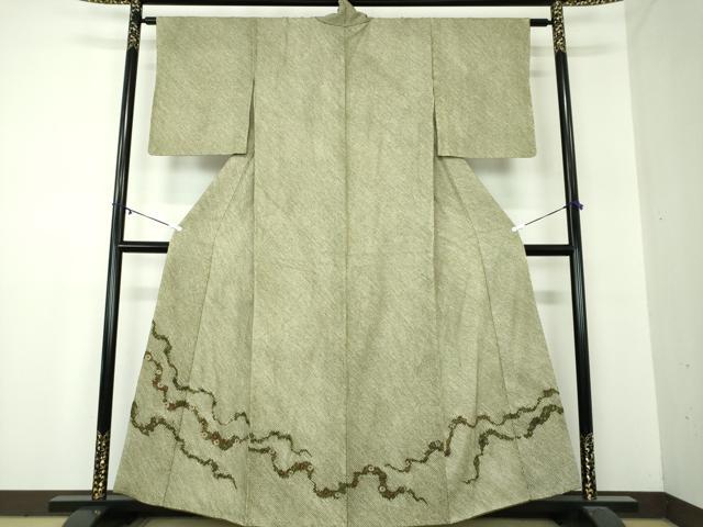 ■■■　サイズ　■■■ 身丈 159cm（肩から） 裄丈 63.5cm 袖丈 49cm　縫込み 8.5cm 袖幅 32cm 前幅 24.5cm 後幅 29cm 着物縫いこみ 内揚げ 0cm 裄 お袖側 約0cm　身頃側 約0cm ■■■　商...