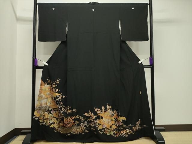 ■■■　サイズ　■■■ 身丈 166cm（肩から） 裄丈 66cm 袖丈 48cm　縫込み 7cm 袖幅 33.5cm 前幅 26cm 後幅 31cm 着物縫いこみ 内揚げ 1cm 裄 お袖側 約3cm　身頃側 約3cm ■■■　商品詳細　...