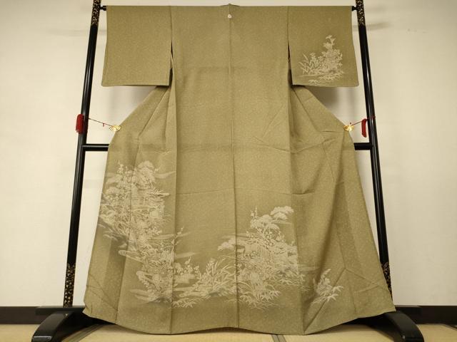 ■■■　サイズ　■■■ 身丈 164cm（肩から） 裄丈 64cm 袖丈 48.5cm　縫込み 1.5cm 袖幅 33.5cm 前幅 24.5cm 後幅 29.5cm 着物縫いこみ 内揚げ 0cm 裄 お袖側 約2.5cm　身頃側 約3cm...