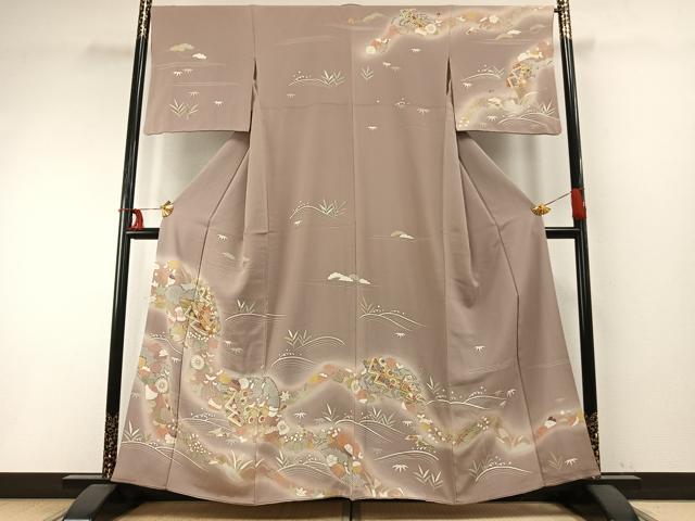 ■■■　サイズ　■■■ 身丈 158cm（肩から） 裄丈 67cm 袖丈 47cm　縫込み 5.5cm 袖幅 33cm 前幅 27cm 後幅 31cm 着物縫いこみ 内揚げ 4cm 裄 お袖側 約1cm　身頃側 約1cm ■■■　商品詳細　...