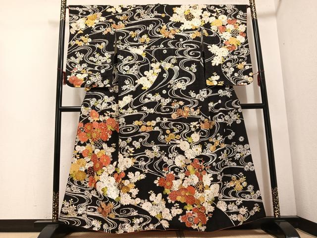 ■■■　サイズ　■■■ 身丈 157.5cm（肩から） 裄丈 64.5cm 袖丈 63cm　縫込み 5.5cm 袖幅 32.5cm 前幅 22.5cm 後幅 29cm 着物縫いこみ 内揚げ 1cm 裄 お袖側 約2cm　身頃側 約1.5cm...