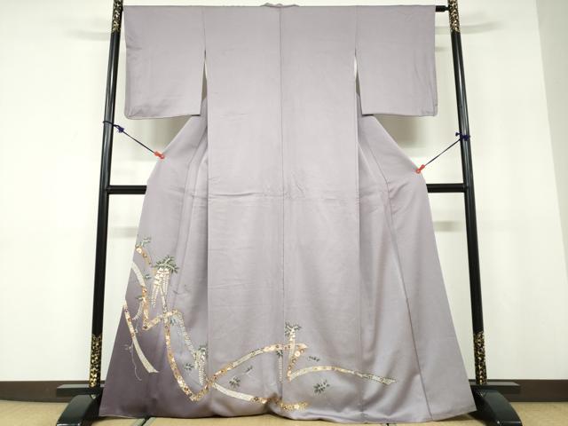 ■■■　サイズ　■■■ 身丈 167cm（肩から） 裄丈 64.5cm 袖丈 49.5cm　縫込み 7cm 袖幅 32.5cm 前幅 23.5cm 後幅 29.5cm 着物縫いこみ 内揚げ 0cm 裄 お袖側 約3cm　身頃側 約3cm ■...