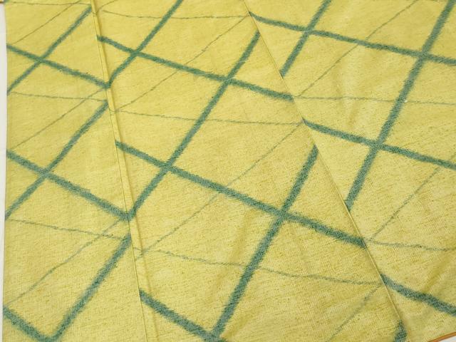 ■■■　サイズ　■■■ 身丈 162.5cm（肩から） 裄丈 67cm 袖丈 49cm　縫込み 5cm 袖幅 34cm 前幅 24.5cm 後幅 30cm 着物縫いこみ 内揚げ 0cm 裄 お袖側 約3cm　身頃側 約2cm ■■■　商品詳...