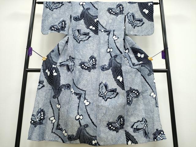 ■■■　サイズ　■■■ 身丈 151cm（肩から） 裄丈 62.5cm 袖丈 43cm　縫込み 3cm 袖幅 32.5cm 前幅 23cm 後幅 28.5cm 着物縫いこみ 内揚げ 0cm 裄 お袖側 約0cm　身頃側 約1.5cm ■■■...
