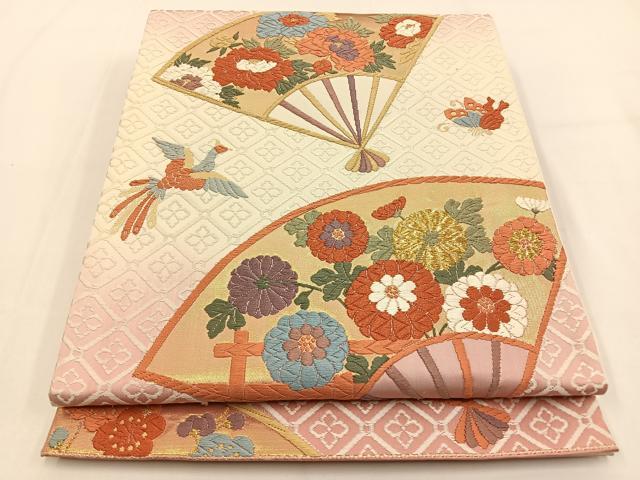 ■■■　サイズ　■■■ 長さ 430cm 幅 30.5cm程 ■■■　商品詳細　■■■ 【正絹・芯なし】 状態は1.2回程しか締めておらず 特に目立ったシミ汚れなどもなく大変良い状態です。 大変上質な逸品になります。 お安く出品致しますので...