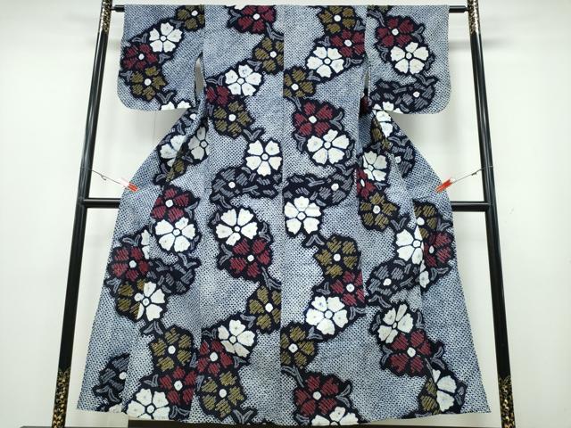 ■■■　サイズ　■■■ 身丈 153cm（肩から） 裄丈 64cm 袖丈 45cm　縫込み 2cm 袖幅 33cm 前幅 23.5cm 後幅 30cm 着物縫いこみ 内揚げ 0cm 裄 お袖側 約0cm　身頃側 約0cm ■■■　商品詳細　...