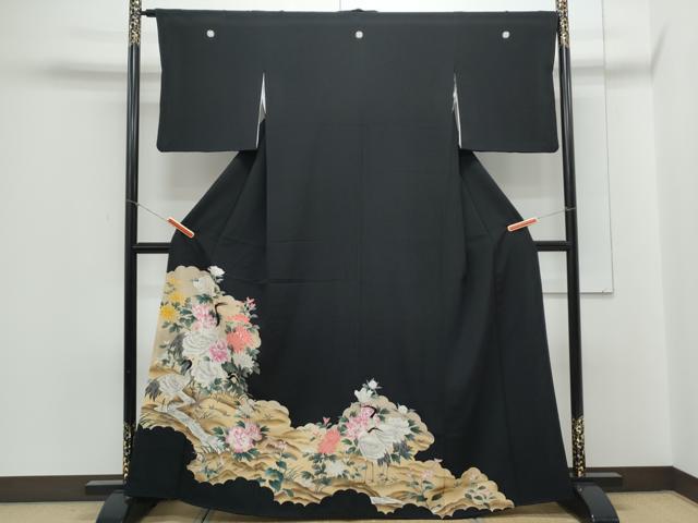 ■■■　サイズ　■■■ 身丈 163.5cm（肩から） 裄丈 65cm 袖丈 47cm　縫込み 8cm 袖幅 33cm 前幅 24cm 後幅 30cm 着物縫いこみ 内揚げ 0cm 裄 お袖側 約1cm　身頃側 約1cm ■■■　商品詳細　...