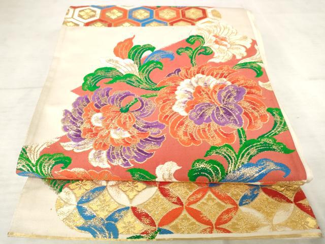 ■■■　サイズ　■■■ 長さ 448cm 幅 31cm程 ■■■　商品詳細　■■■ 【正絹・芯なし・関西仕立て】 詳細に関しましては、画像をご確認ください。 大変上質な逸品になります。 お安く出品致しますので、是非この機会にいかがでしょうか...