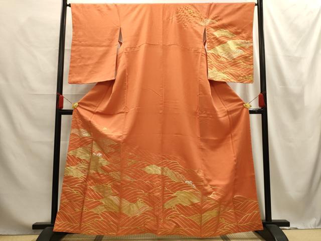 ■■■　サイズ　■■■ 身丈 161cm（肩から） 裄丈 66cm 袖丈 59cm　縫込み 2cm 袖幅 33.5cm 前幅 24.5cm 後幅 29.5cm 着物縫いこみ 内揚げ 3cm 裄 お袖側 約1cm　身頃側 約1.5cm ■■■...