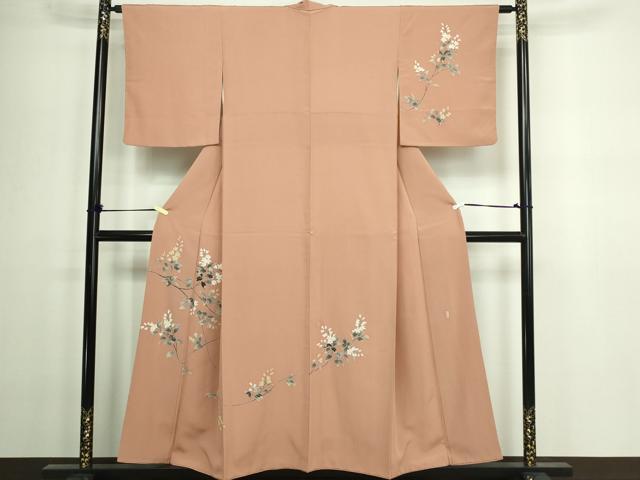 ■■■　サイズ　■■■ 身丈 153.5cm（肩から） 裄丈 62.5cm 袖丈 48.5cm　縫込み 4cm 袖幅 32.5cm 前幅 24.5cm 後幅 28.5cm 着物縫いこみ 内揚げ 8cm 裄 お袖側 約3cm　身頃側 約3cm...