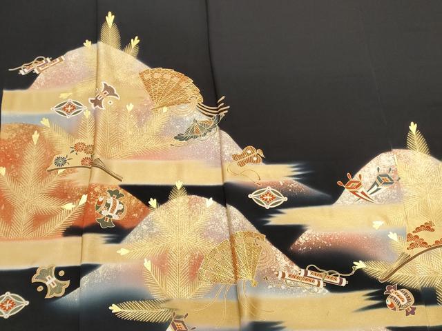 ■■■　サイズ　■■■ 長さ　　着尺分あり 幅　　　約37cm ■■■　商品詳細　■■■ 【正絹・未使用・石持付き】 状態は接写画像のように裏面所々・耳部分にヤケがございます。 大変上質な逸品になります。 お安く出品致しますので、是非この機...