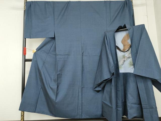 ■■■　サイズ　■■■ 【着物】 身丈 149cm（肩から） 裄丈 76cm 袖丈 52cm　縫込み 5cm 袖幅 38.5cm 前幅 28cm 後幅 31cm 着物縫いこみ 内揚げ 7cm 裄 お袖側 約1cm　身頃側 約0cm 【羽織】...