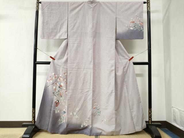 ■■■　サイズ　■■■ 身丈 164cm（肩から） 裄丈 65cm 袖丈 49cm　縫込み 5cm 袖幅 33.5cm 前幅 27cm 後幅 30cm 着物縫いこみ 内揚げ 4cm 裄 お袖側 約4cm　身頃側 約4cm ■■■　商品詳細　...