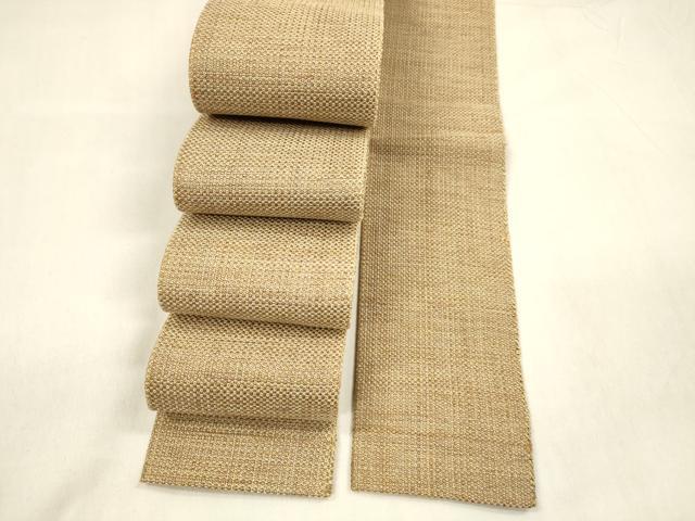 ■■■　サイズ　■■■ 長さ 382cm 幅 8.5cm程 ■■■　商品詳細　■■■ 【正絹】 状態は締めてはおりますが 特に目立ったシミ汚れなどもなく大変良い状態です。 本場筑前博多織は、 福岡県福岡市博多区やその周辺で生産される絹織物で...