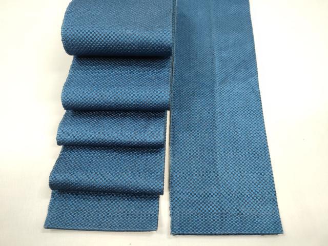 ■■■　サイズ　■■■ 長さ 402cm 幅 9.5cm程 ■■■　商品詳細　■■■ 【正絹】 状態は締めてはおりますが 特に目立ったシミ汚れなどもなく大変良い状態です。 本場筑前博多織は、 福岡県福岡市博多区やその周辺で生産される絹織物で...