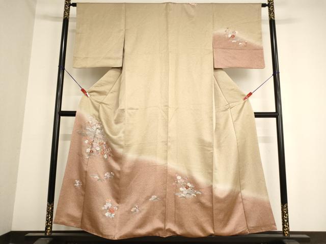 ■■■　サイズ　■■■ 身丈 155cm（肩から） 裄丈 62cm 袖丈 48.5cm　縫込み 5cm 袖幅 32.5cm 前幅 22.5cm 後幅 29cm 着物縫いこみ 内揚げ 9cm 裄 お袖側 約3.5cm　身頃側 約5cm ■■■...