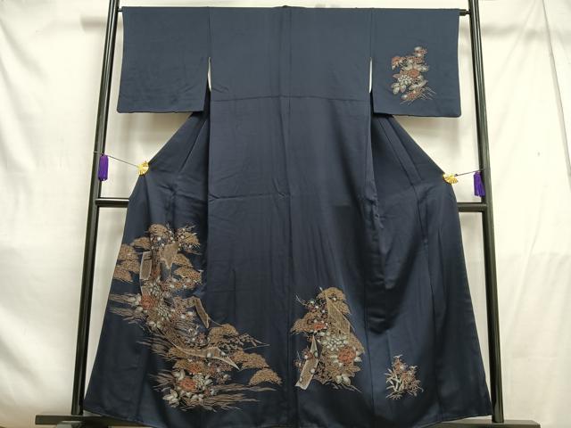 ■■■　サイズ　■■■ 身丈 156cm（肩から） 裄丈 65cm 袖丈 45cm　縫込み 6cm 袖幅 33cm 前幅 25cm 後幅 30cm 着物縫いこみ 内揚げ 6cm 裄 お袖側 約2cm　身頃側 約3cm ■■■　商品詳細　■■...