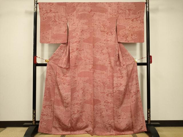 ■■■　サイズ　■■■ 身丈 165cm（肩から） 裄丈 66cm 袖丈 51.5cm　縫込み 3.5cm 袖幅 34cm 前幅 23.5cm 後幅 29.5cm 着物縫いこみ 内揚げ 0cm 裄 お袖側 約1.5cm　身頃側 約1cm ■...