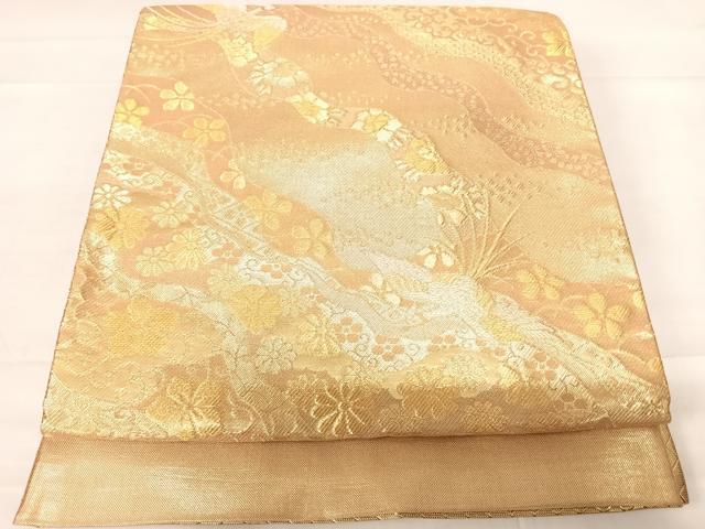 ■■■　サイズ　■■■ 長さ 456cm 幅 30.5cm程 ■■■　商品詳細　■■■ 【正絹・未仕立て】 詳細に関しましては、画像をご確認ください。 大変上質な逸品になります。 お安く出品致しますので、是非この機会にいかがでしょうか？ ■...