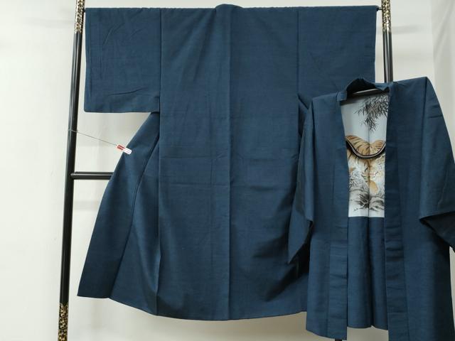 ■■■　サイズ　■■■ 【着物】 身丈 140cm（肩から） 裄丈 66.5cm 袖丈 50cm　縫込み 3.5cm 袖幅 33.5cm 前幅 24cm 後幅 30.5cm 着物縫いこみ 内揚げ 11cm 裄 お袖側 約2cm　身頃側 約2...