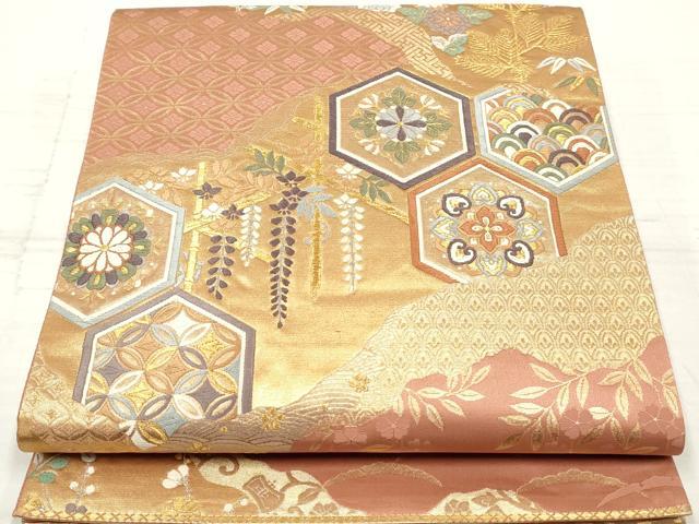 ■■■　サイズ　■■■ 長さ 432cm 幅 30.5cm程 ■■■　商品詳細　■■■ 【正絹】 詳細に関しましては、画像をご確認ください。 大変上質な逸品になります。 お安く出品致しますので、是非この機会にいかがでしょうか？ ■■■　注意...