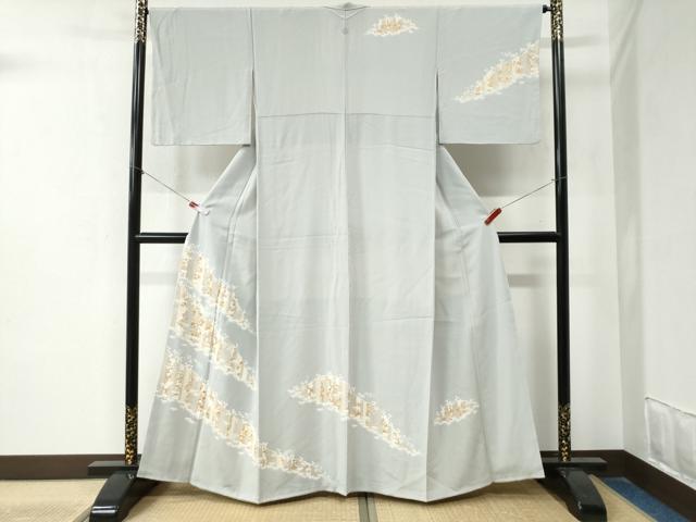 ■■■　サイズ　■■■ 身丈 161cm（肩から） 裄丈 66.5cm 袖丈 48cm　縫込み 3cm 袖幅 35cm 前幅 25cm 後幅 30cm 着物縫いこみ 内揚げ 10cm 裄 お袖側 約2cm　身頃側 約4cm ■■■　商品詳細...