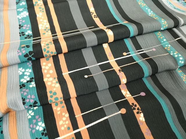 ■■■　サイズ　■■■ 身丈 166cm（肩から） 裄丈 69cm 袖丈 48cm　縫込み 2cm 袖幅 35cm 前幅 25cm 後幅 30cm 着物縫いこみ 内揚げ 0cm 裄 お袖側 約0cm　身頃側 約0cm ■■■　商品詳細　■■...