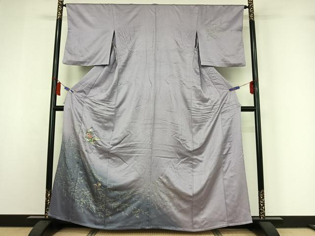 ■■■　サイズ　■■■ 身丈 161cm（肩から） 裄丈 66cm 袖丈 48cm　縫込み 3cm 袖幅 33cm 前幅 23cm 後幅 29cm 着物縫いこみ 内揚げ 6cm 裄 お袖側 約2cm　身頃側 約1cm ■■■　商品詳細　■■...