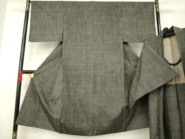 ■■■　サイズ　■■■ 【着物】 身丈 138cm（肩から） 裄丈 66cm 袖丈 49cm　縫込み 3.5cm 袖幅 34cm 前幅 26cm 後幅 30cm 着物縫いこみ 内揚げ 7.5cm 裄 お袖側 約1cm　身頃側 約2cm 【羽...