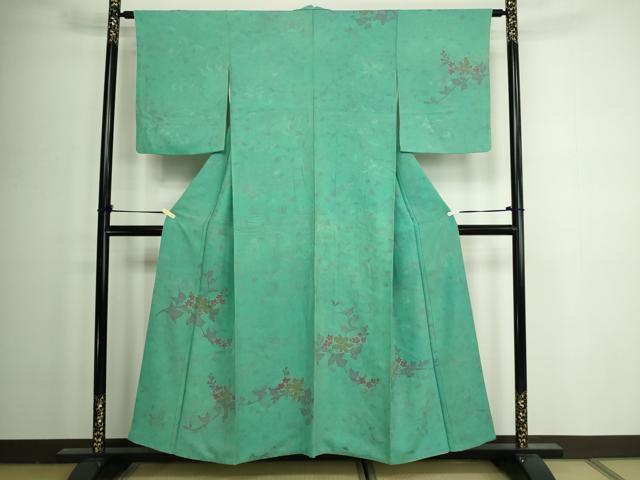 ■■■　サイズ　■■■ 身丈 155cm（肩から） 裄丈 62.5cm 袖丈 52cm　縫込み 5.5cm 袖幅 32.5cm 前幅 23cm 後幅 28.5cm 着物縫いこみ 内揚げ 4cm 裄 お袖側 約3cm　身頃側 約4cm ■■■...