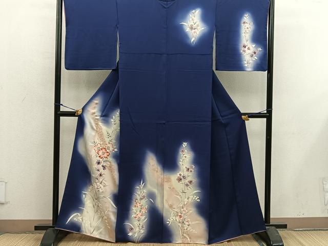 ■■■　サイズ　■■■ 身丈 162cm（肩から） 裄丈 68cm 袖丈 48.5cm　縫込み 4cm 袖幅 34.5cm 前幅 24.5cm 後幅 30.5cm 着物縫いこみ 内揚げ 0cm 裄 お袖側 約1cm　身頃側 約2cm ■■■...