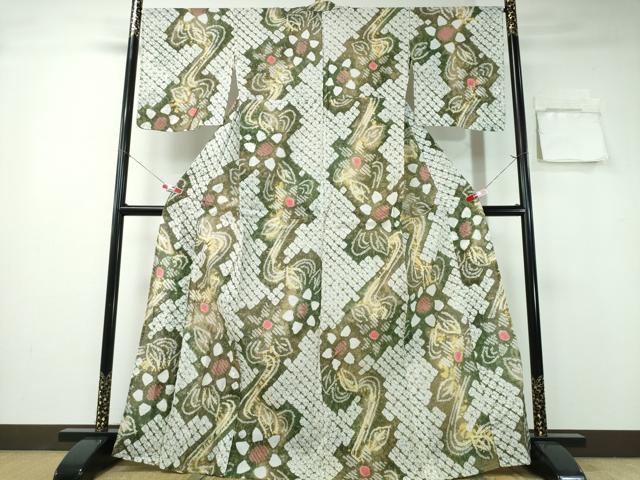 ■■■　サイズ　■■■ 身丈 168cm（肩から） 裄丈 69cm 袖丈 49cm　縫込み 1.5cm 袖幅 35cm 前幅 24.5cm 後幅 31cm 着物縫いこみ 内揚げ 0cm 裄 お袖側 約1cm　身頃側 約0cm ■■■　商品詳...