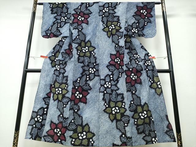 ■■■　サイズ　■■■ 身丈 150cm（肩から） 裄丈 63.5cm 袖丈 44cm　縫込み 3.5cm 袖幅 32cm 前幅 22.5cm 後幅 30cm 着物縫いこみ 内揚げ 0cm 裄 お袖側 約0cm　身頃側 約0cm ■■■　商...