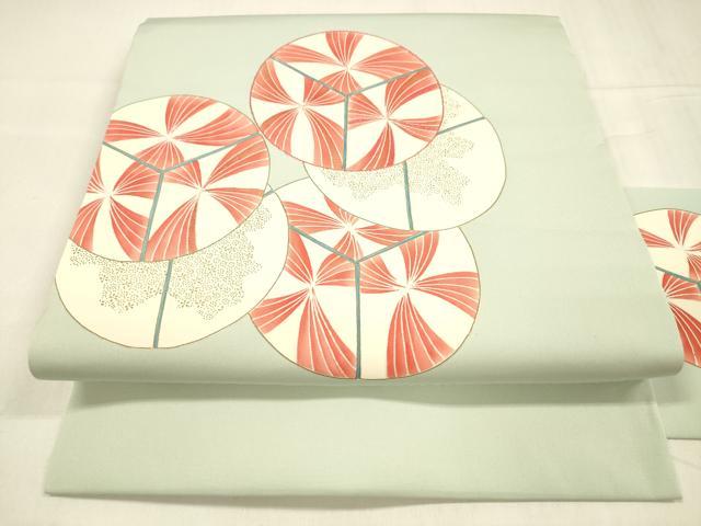 ■■■　サイズ　■■■ 長さ 367cm 幅 31cm程 ■■■　商品詳細　■■■ 【正絹】 状態は締めてはおりますが 特に目立ったシミ汚れなどもなく大変良い状態です。 大変上質な逸品になります。 お安く出品致しますので、是非この機会にいか...