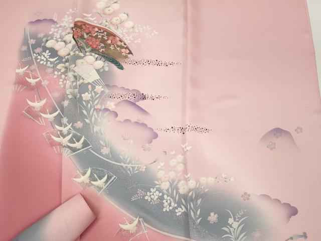 ■■■　サイズ　■■■ 長さ　　着尺分あり 幅　　　約37cm ■■■　商品詳細　■■■ 【正絹・未使用】 状態は特に目立ったシミ汚れなどもなく大変良い状態です。 大変上質な逸品になります。 お安く出品致しますので、是非この機会にいかがでし...