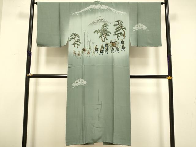 ■■■　サイズ　■■■ 身丈 141cm（肩から） 裄丈 64.5cm 袖丈 47.5cm　縫込み 3cm 袖幅 33.5cm 前幅 29.5cm 後幅 31.5cm 着物縫いこみ 内揚げ 0cm 裄 お袖側 約4cm　身頃側 約5cm ■...