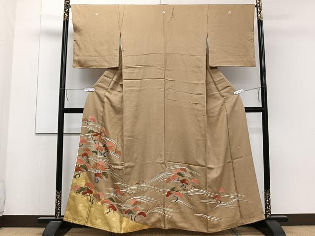 ■■■　サイズ　■■■ 身丈 160cm（肩から） 裄丈 66.5cm 袖丈 48cm　縫込み 7cm 袖幅 34cm 前幅 23.5cm 後幅 29.5cm 着物縫いこみ 内揚げ 6.5cm 裄 お袖側 約2cm　身頃側 約2.5cm ■...