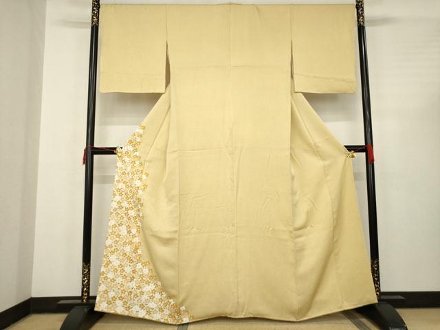 ■■■　サイズ　■■■ 身丈 160cm（肩から） 裄丈 69cm 袖丈 49cm　縫込み 9cm 袖幅 35cm 前幅 22cm 後幅 29cm 着物縫いこみ 内揚げ 2cm 裄 お袖側 約1cm　身頃側 約0cm ■■■　商品詳細　■■...