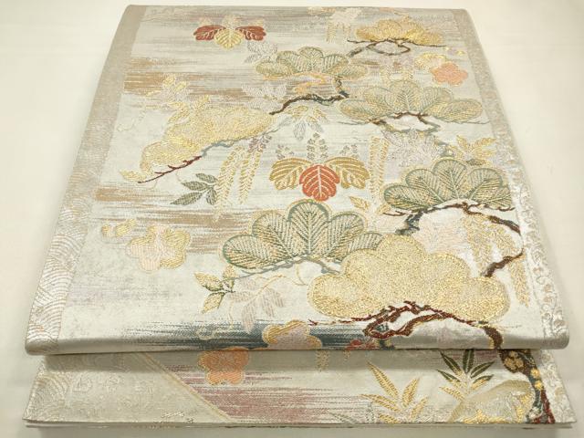 ■■■　サイズ　■■■ 長さ 436cm 幅 31cm程 ■■■　商品詳細　■■■ 【正絹】 詳細に関しましては、画像をご確認ください。 大変上質な逸品になります。 お安く出品致しますので、是非この機会にいかがでしょうか？ ■■■　注意事項...