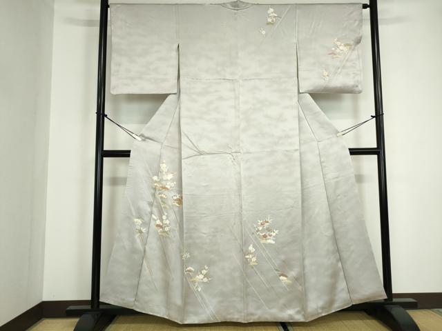 ■■■　サイズ　■■■ 身丈 159cm（肩から） 裄丈 64cm 袖丈 48cm　縫込み 9.5cm 袖幅 34cm 前幅 24cm 後幅 29cm 着物縫いこみ 内揚げ 5cm 裄 お袖側 約0cm　身頃側 約4cm ■■■　商品詳細　...