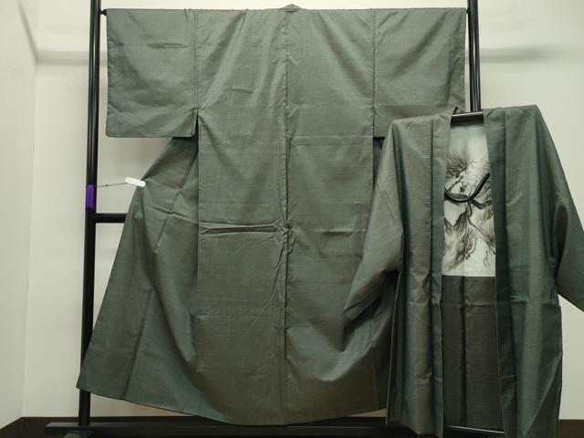 ■■■　サイズ　■■■ 【着物】 身丈 149.5cm（肩から） 裄丈 67.5cm 袖丈 49cm　縫込み 3.5cm 袖幅 34cm 前幅 27.5cm 後幅 32cm 着物縫いこみ 内揚げ 3cm 裄 お袖側 約1cm　身頃側 約0c...