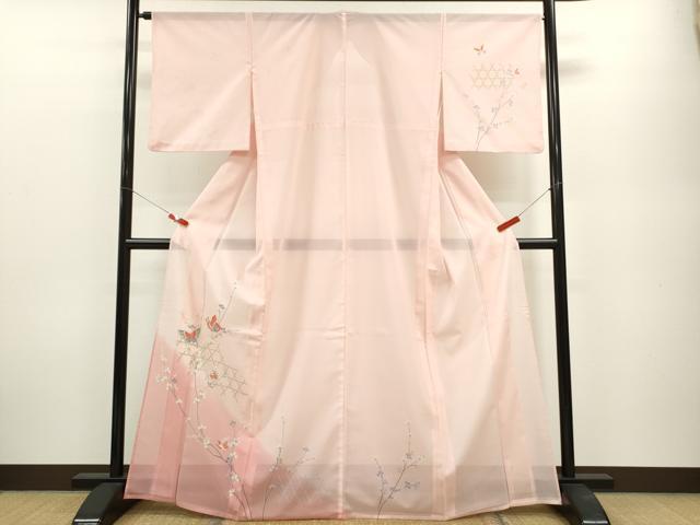 ■■■　サイズ　■■■ 身丈 164cm（肩から） 裄丈 66cm 袖丈 48cm　縫込み 2.5cm 袖幅 33cm 前幅 22.5cm 後幅 30cm 着物縫いこみ 内揚げ 0cm 裄 お袖側 約1.5cm　身頃側 約0.5cm ■■■...