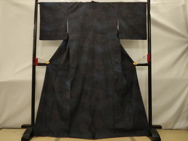 ■■■　サイズ　■■■ 身丈 166cm（肩から） 裄丈 66.5cm 袖丈 48cm　縫込み 4cm 袖幅 34.5cm 前幅 25cm 後幅 30cm 着物縫いこみ 内揚げ 0cm 裄 お袖側 約1cm　身頃側 約2.5cm ■■■　商...