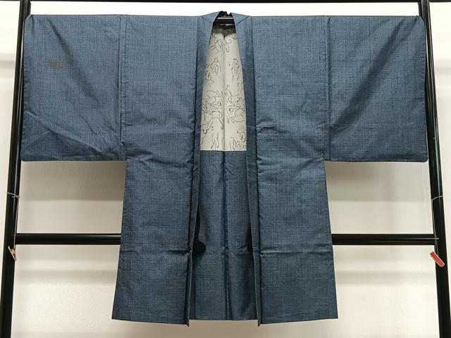 ■■■　サイズ　■■■ 身丈 102.5cm（肩から） 裄丈 69.5cm 袖丈 52cm　縫込み 2cm 袖幅 34.5cm 前幅 21.5cm 後幅 33.5cm 裄 お袖側 約1cm　身頃側 約0cm ■■■　商品詳細　■■■ 【正絹...