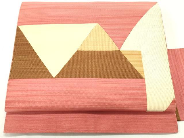 ■■■　サイズ　■■■ 長さ 354.5cm 幅 29.5cm程 ■■■　商品詳細　■■■ 【正絹・名古屋仕立て】 状態は締めてはおりますが 特に目立ったシミ汚れなどもなく大変良い状態です。 大変上質な逸品になります。 お安く出品致しますの...