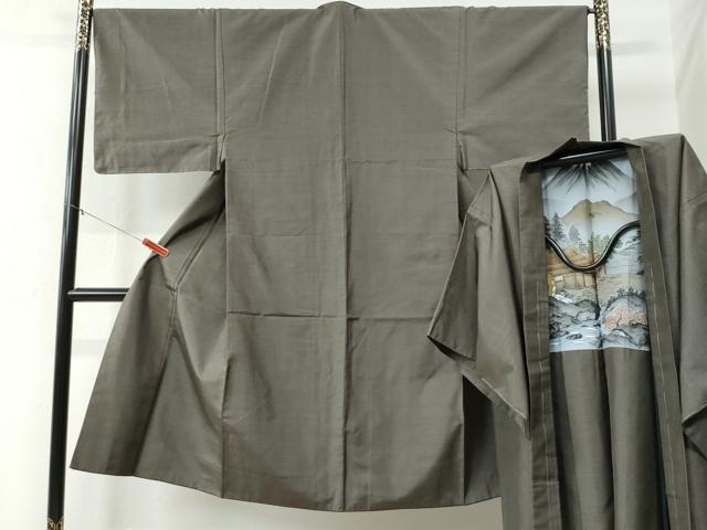 ■■■　サイズ　■■■ 【着物】 身丈 133cm（肩から） 裄丈 67cm 袖丈 47cm　縫込み 3cm 袖幅 34.5cm 前幅 25cm 後幅 30.5cm 着物縫いこみ 内揚げ 10.5cm 裄 お袖側 約2cm　身頃側 約3cm...