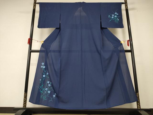 ■■■　サイズ　■■■ 身丈 154.5cm（肩から） 裄丈 63cm 袖丈 44.5cm　縫込み 8.5cm 袖幅 32cm 前幅 24cm 後幅 31cm 着物縫いこみ 内揚げ 5.5cm 裄 お袖側 約2cm　身頃側 約3.5cm ■...